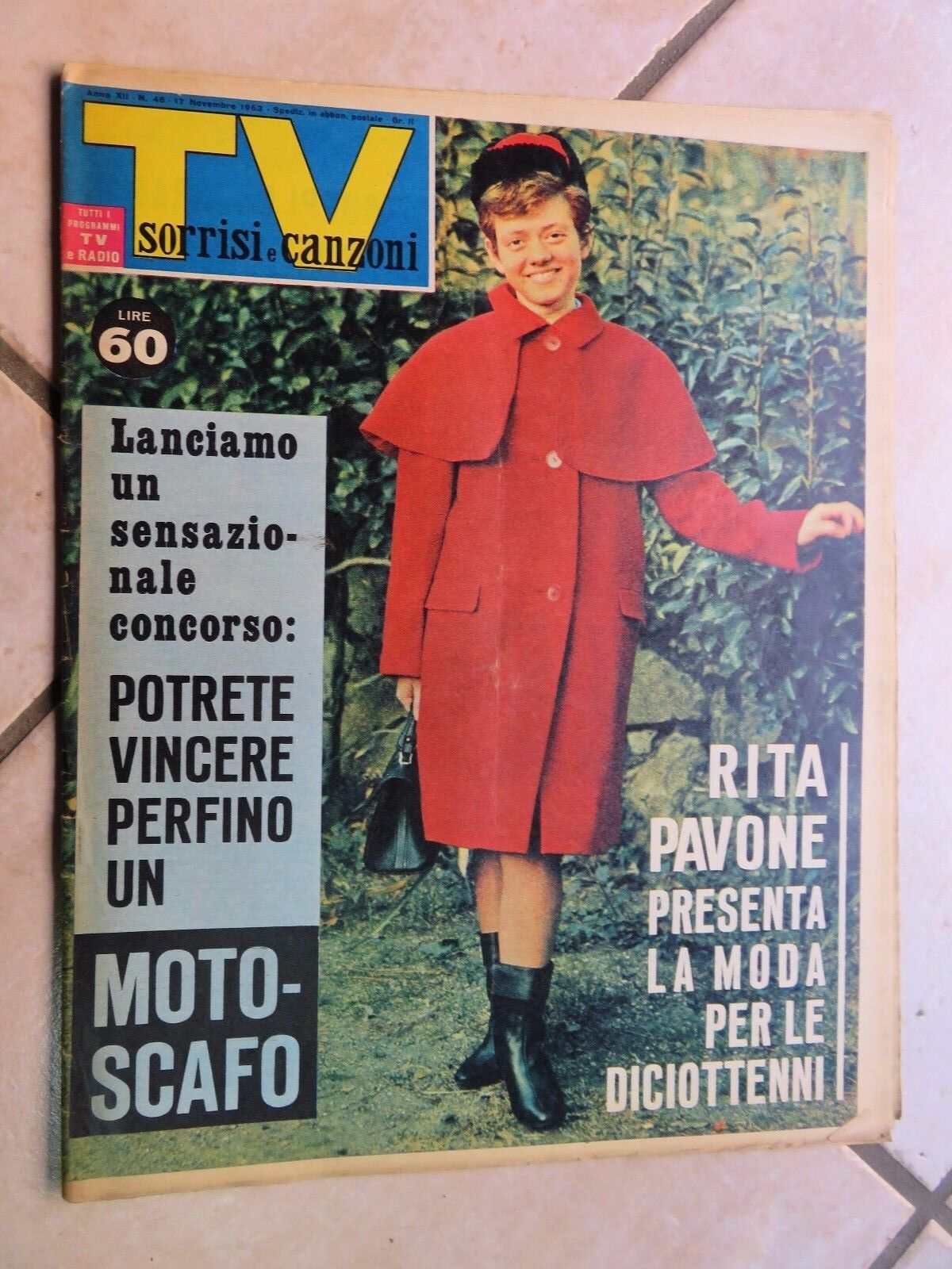 Rita Pavone Songs Sanremo Richard Chamberlain Claudia Cardinale Carlo ...